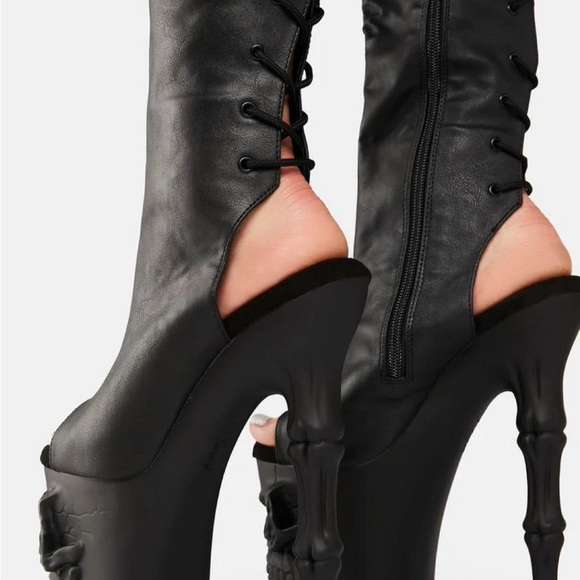 Pleaser | Shoes | Pleaser Rapture Thigh High Boots Us Sz 7 Nwt | Poshmark
